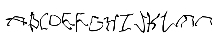 001 Stretched-Strung free Font - What Font Is