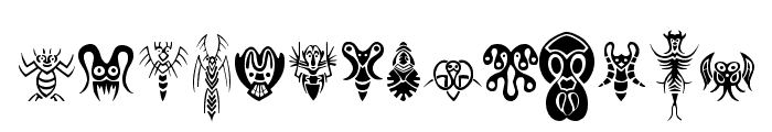 Abstract Alien Symbols free Font - What Font Is
