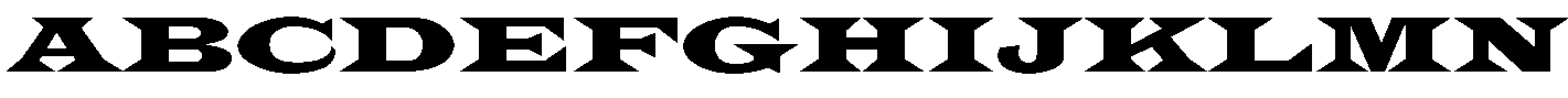 AZ LatinWide Font - What Font Is