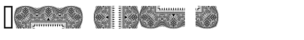 Bank Border A Font - What Font Is