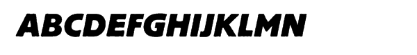 Block BQ Bold Italic Font - What Font Is
