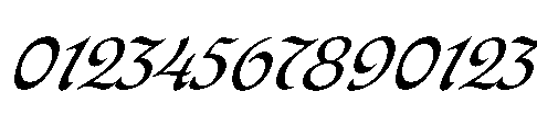 Bogdan Rejestrowy Cursive Font - What Font Is
