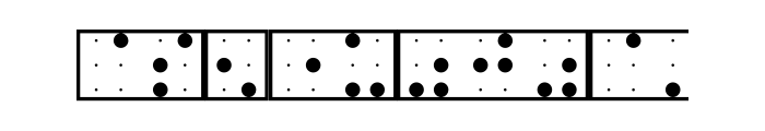 Braille Extended Square OT Font - What Font Is