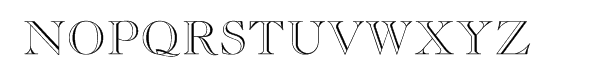 Caslon #3 Open Face Font - What Font Is