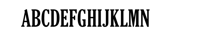 Cheltenham Condensed Bold OT Font - What Font Is