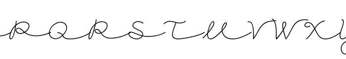 CK Cursive Font - What Font Is