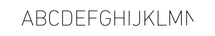 DIN Next Pro Ultra Light Font - What Font Is