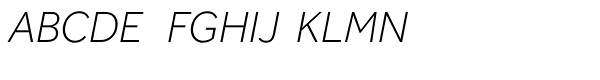 Effra Corp Light Italic Font - What Font Is