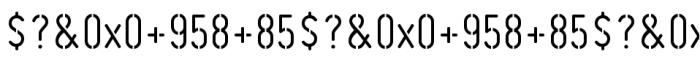 Engineer Stencil Font - What Font Is