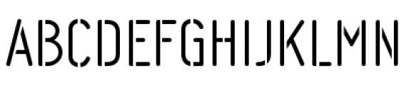 Engineer Stencil Font - What Font Is