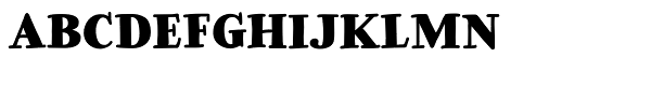 Extra Extra Heavy Font - What Font Is