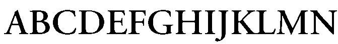Garamond (APC) Semi Bold Font - What Font Is