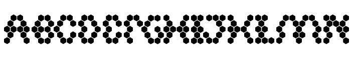 HEXAGONAL free Font - What Font Is