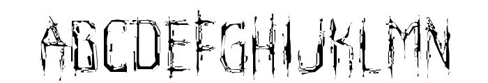 Horroroid Light free Font - What Font Is