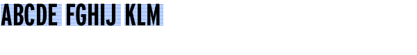 Interstate BoldCompressed Font - What Font Is