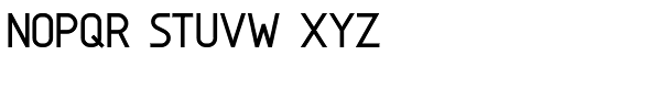 Iso Metrix NF Font - What Font Is