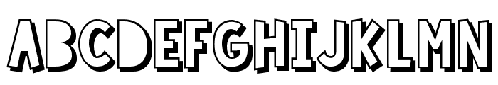 Lazy Sunday Shadow Font - What Font Is