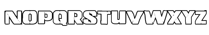 Left Hand Luke Bold Outline free Font - What Font Is