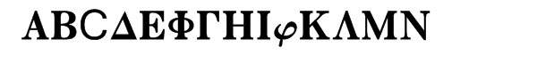 Math & Technical 13 Font - What Font Is