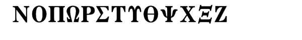 Math & Technical 13 Font - What Font Is