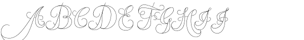 Memoriam Pro Outline Font - What Font Is