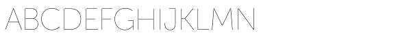 Museo Sans Display Hairline Font - What Font Is