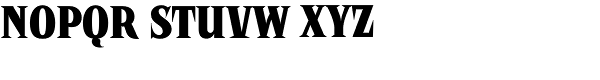 Negro Font - What Font Is