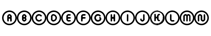 O · CIRCLED ROUNDED CYRILLIC free Font - What Font Is