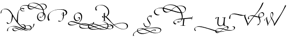 Ribbon Cursive Font - What Font Is