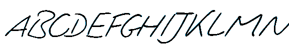 Script Zephyr Font - What Font Is