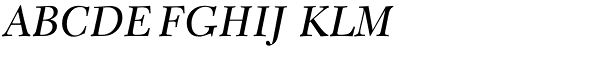 Transitional 511 Italic Font - What Font Is