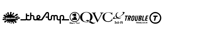 UK Digital TV Channel Logos free Font - What Font Is UK Digital TV Channel Logos free Font - What Font Is