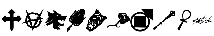 WW Vampire Sigils free Font - What Font Is
