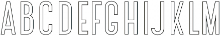 Angeltypes Condensed Outline otf (400) Font - What Font Is