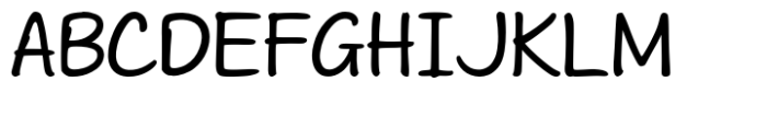 Andrea Handwriting II Andrea II Print Upright Medium Regular Font ...