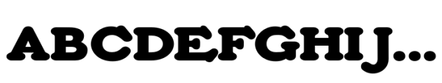 Anytown Bold Monotone Font | Download Commercial | WhatFontIs