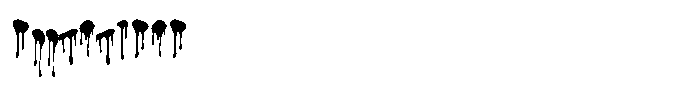 Big Drop Drip Font - WhatFontIs