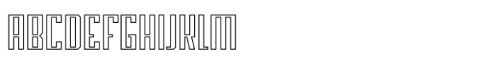 Blank Outline Font | Download Commercial | WhatFontIs