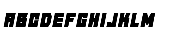 Block Extra Black Italic Font | Download Commercial | WhatFontIs