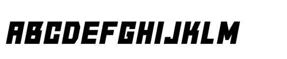 Block Extra Bold Italic Font | Download Commercial | WhatFontIs