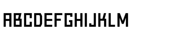Block Regular Font | Download Commercial | WhatFontIs