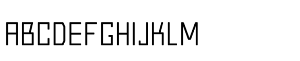 Block Thin Rounded Font | Download Commercial | WhatFontIs