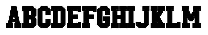 American Football 6 Helmet Font - Slab Serif Decorative, Spo - What Font Is