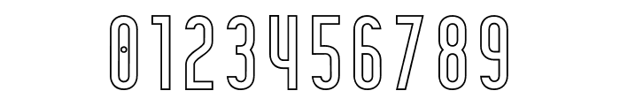 CURVE Light Outline Font - What Font Is