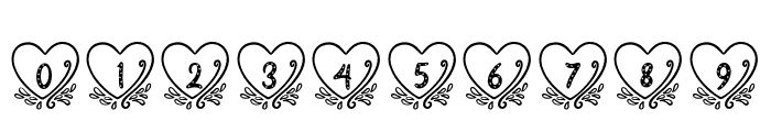 Hilani Heart Regular Font - Decorative/Display Decorative - What Font Is