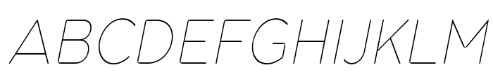Pangi Rounded Thin Narrow Ita Font - Sans-Serif Modern, Mini - What Font Is