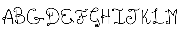 PrettyLady Font - What Font Is