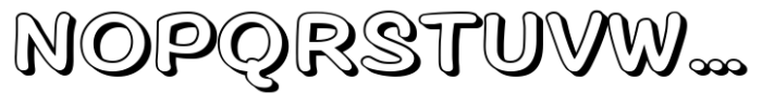 Chyletoon Expanded Caps 3D Font | Download Commercial | WhatFontIs
