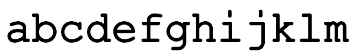Courier (APC) Bold Font - What Font Is