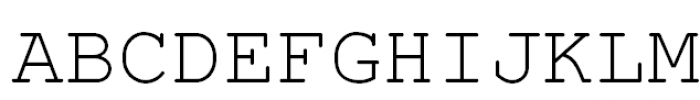 Courier (APC) Regular Font - Monospaced Classic - What Font Is